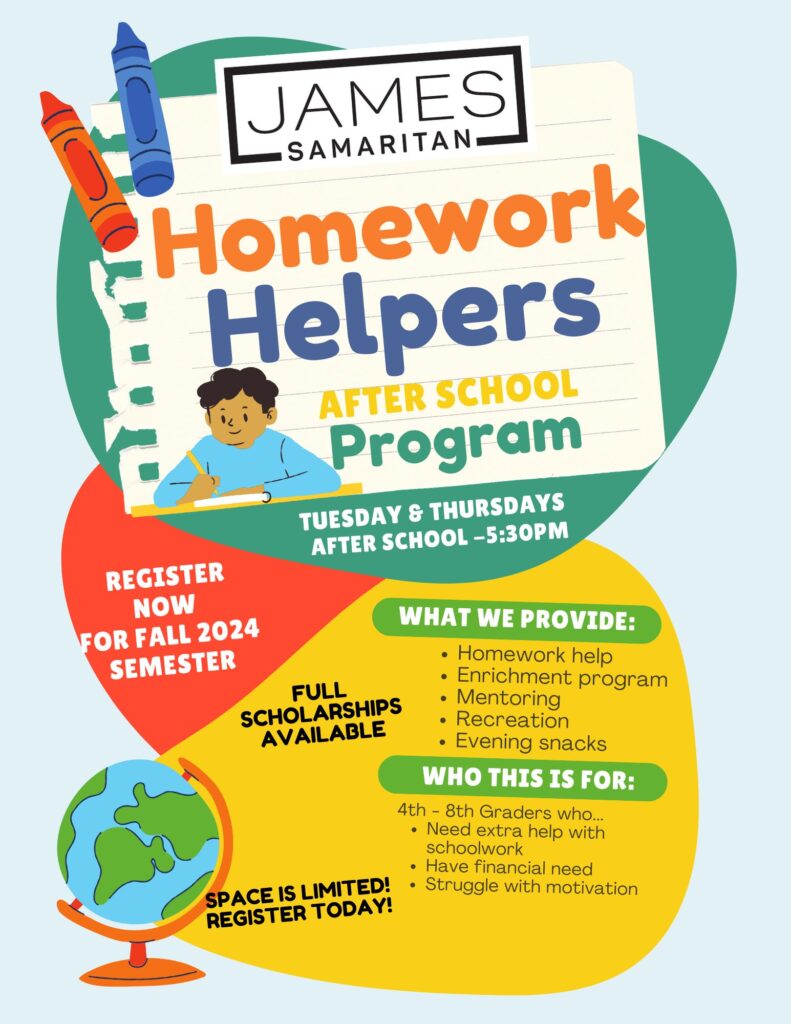 Homework Helpers – James Samaritan